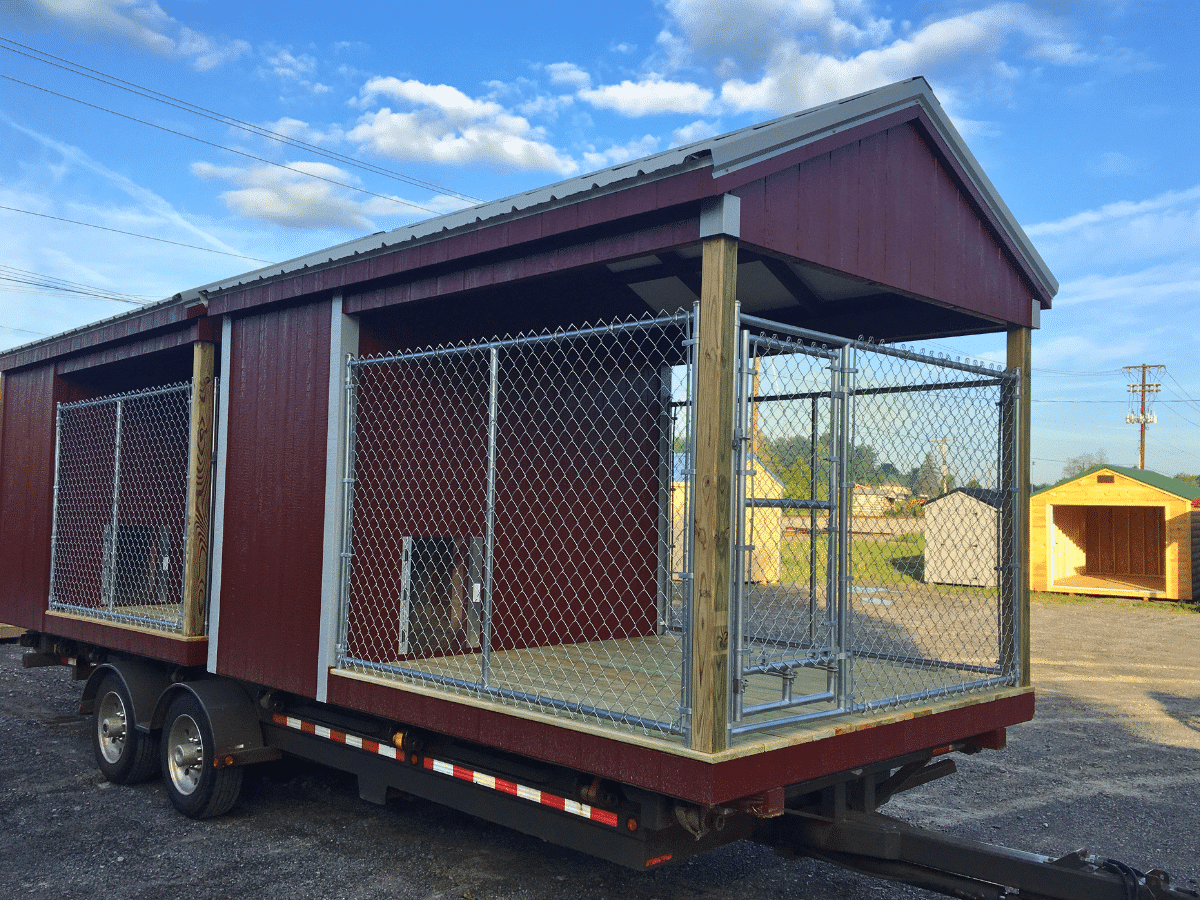 Virginia-Built Prefab Dog Kennels For Sale In VA